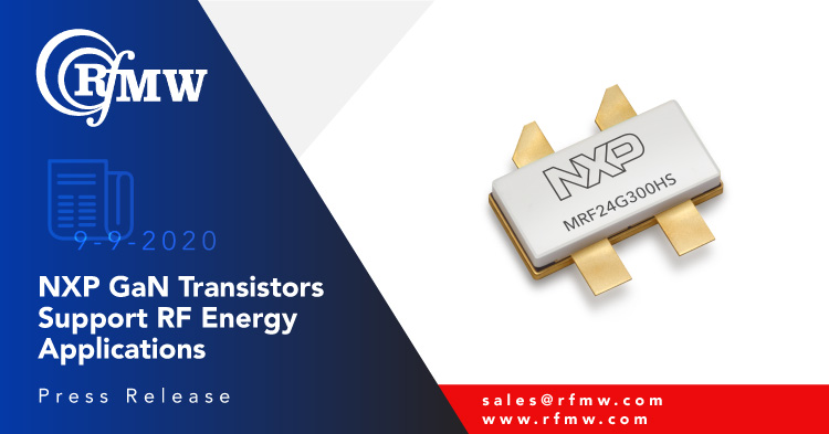 RFMW Blog for RF & Microwave Products NXP GaN Transistors support RF ...