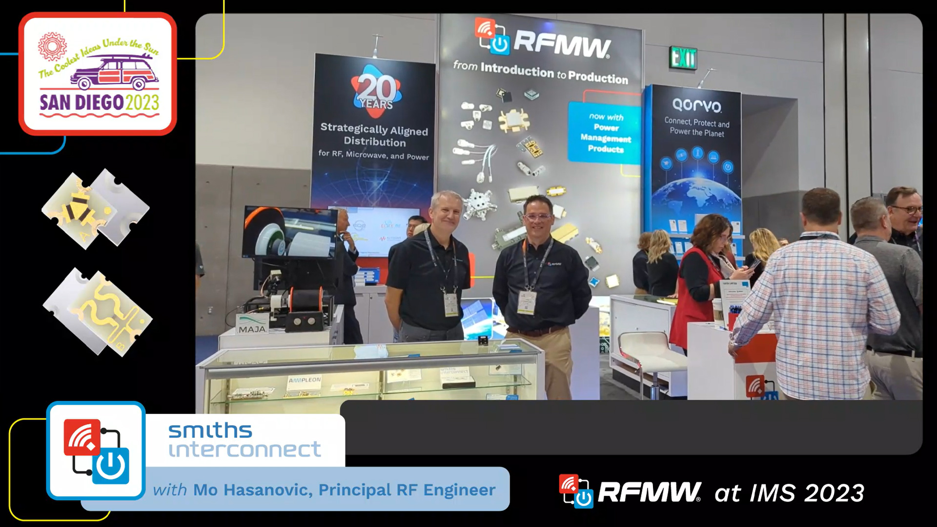 Smiths Interconnect at RFMW Booth IMS2023 - RFMW Blog