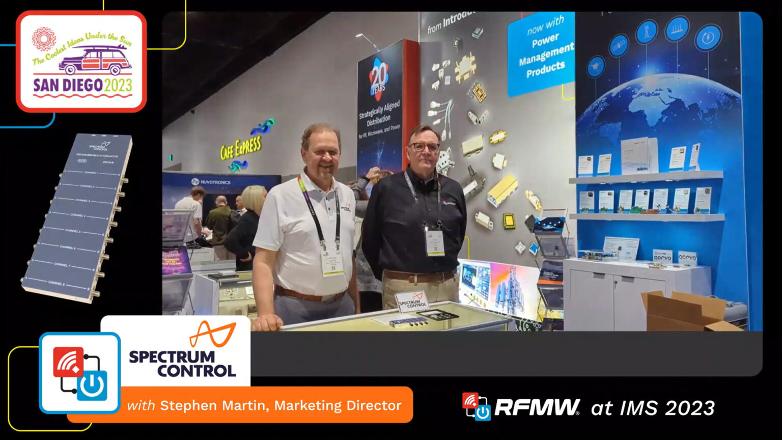 Spectrum Control at RFMW Booth IMS2023 - RFMW Blog