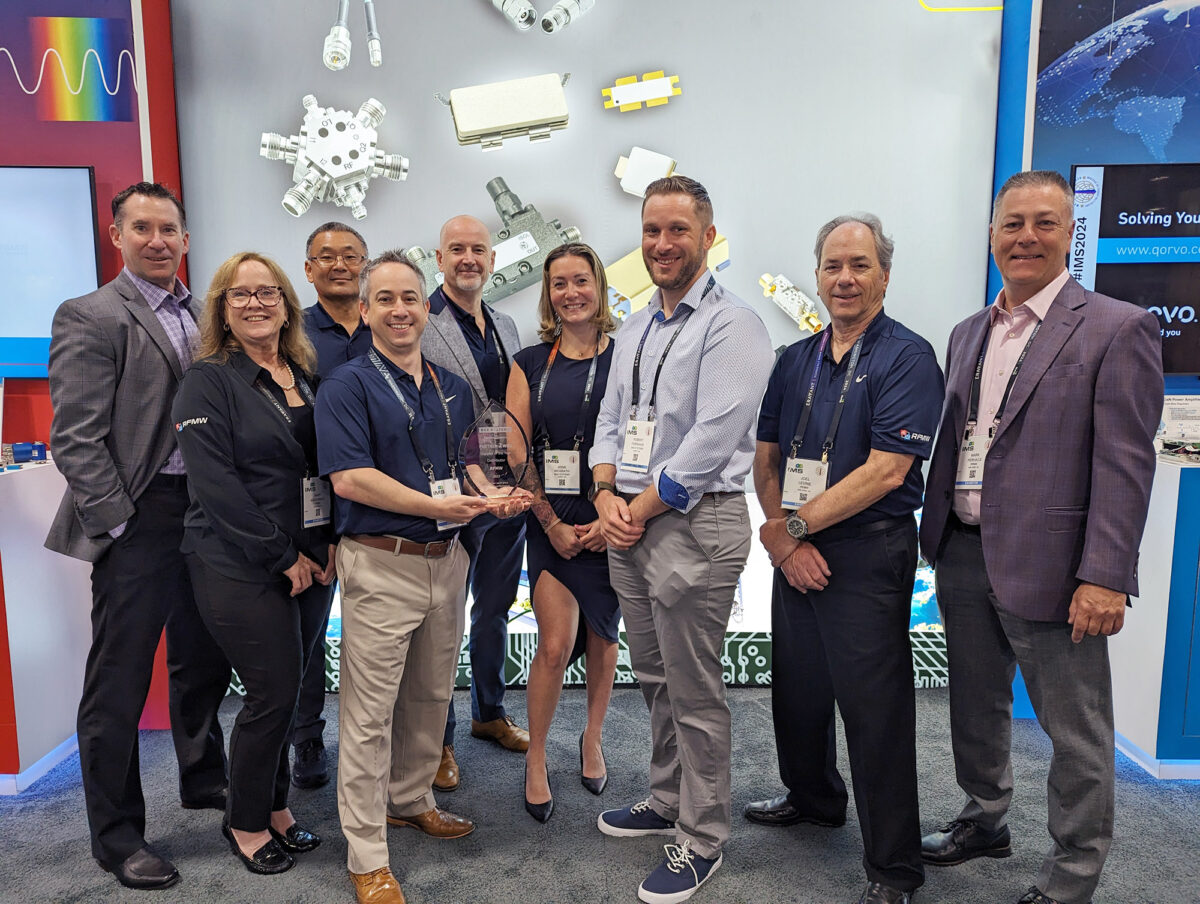 RFMW Accepts 2023 Distributor of the Year Award from BAE Systems - RFMW ...