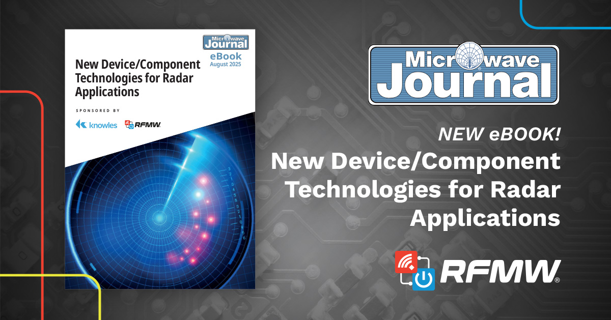 eBook: Knowles New Device/Component Technologies for Radar Applications - RFMW Blog